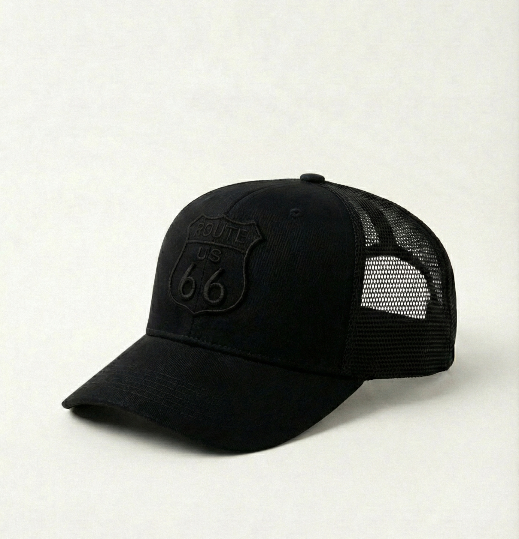 Route 66 Trucker Cap | Classic Mesh Snapback by Voke